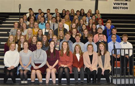 National Honor Society Induction Ceremony Held Lake City Graphic