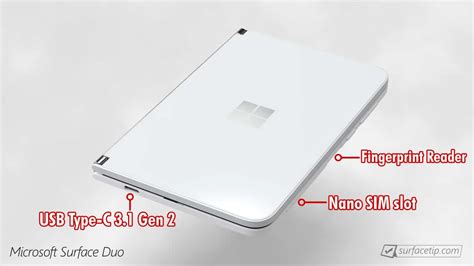 Whats Ports On Microsoft Surface Duo SurfaceTip