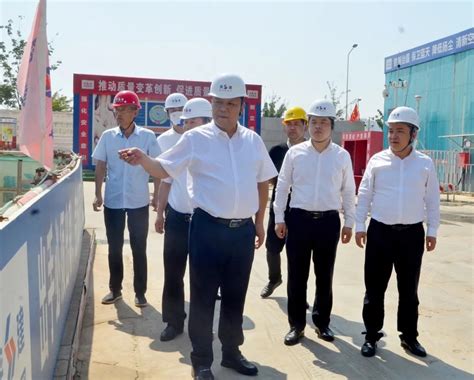 集团主要领导国庆节赴项目一线调研慰问 企业新闻 陕西建工第四建设集团有限公司