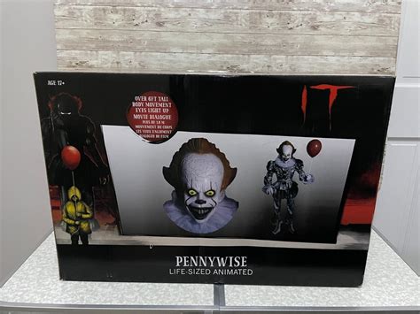 Pennywise Animated Life Size Prop Halloween Decoration Evil Clown