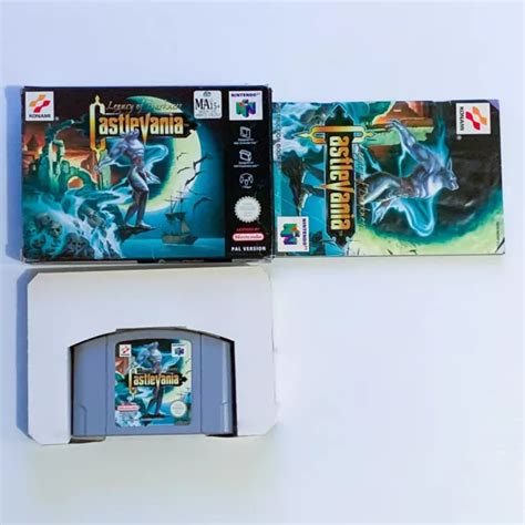 Castlevania Legacy Of Darkness Nintendo N64 Pal Complete Rare Tested Eur 478 48 Picclick Fr