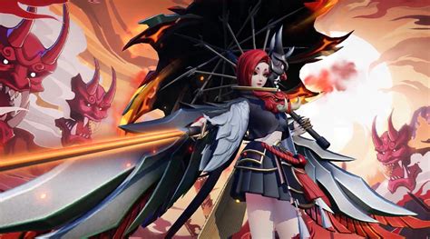 Onmyoji Arena ตัวอย่างเกมเพลย์ของ อุบุเมะ สกิน 「赤羽阳炎」 Onmyoji Arena