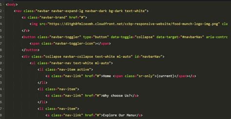 day4 30daysofcodechallenge navbar bootstrap frontenddevelopment