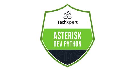 Asterisk Dev Python Credly Asterisk Dev Python Credly