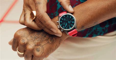 Iwc Races Into Miami Grand Prix With Colorful Pilot S Chronograph Maxim