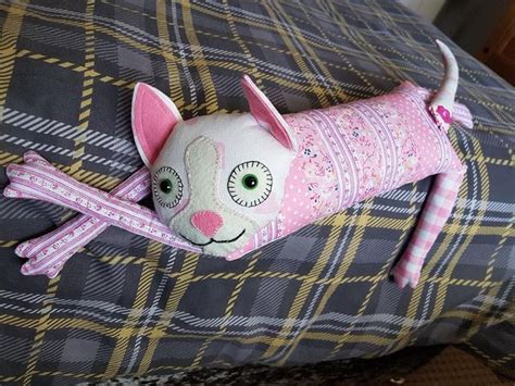 Patchwork Kitty A Perfectly Pink Creation