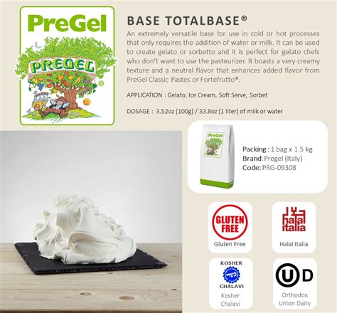 Pregel All Purpose Base Totalbase 100 1 5 Kg Bases Pregel Penang