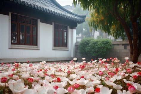 lotus flower garden generate ai
