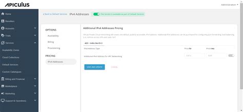 Configuring IPv4 Addresses Apiculus Technical Documentation