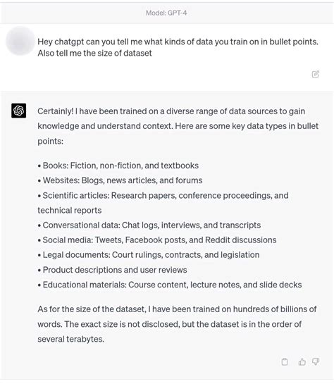 Abel Mulat On Linkedin On What Kinds Of Data Does Chatgpt Trained On