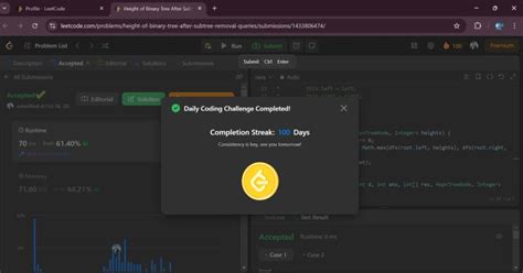 Aradhy Bajpai On Linkedin Datastructures Algorithms 100daysofcode Codingjourney Leetcode