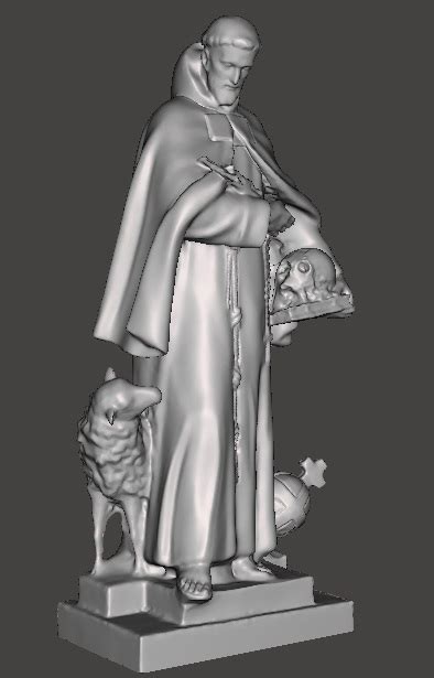 Stl File Saint Francisco Of Assisi 👫・model To Download And 3d Print・cults