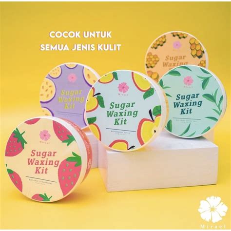Mirael Sugar Waxing Kit Ready All Variant Shopee Singapore