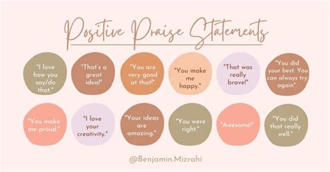 Importance Of Praise And Encouragement Benjamin Mizrahi