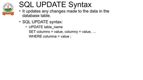 Database Management System Lecture 6 Pptx