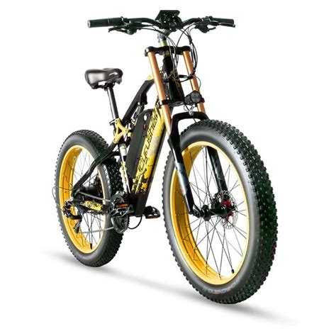Bicicleta Electrica Cyrusher XF900 750W 48V 17 Ah 45 Km H 80 Nm