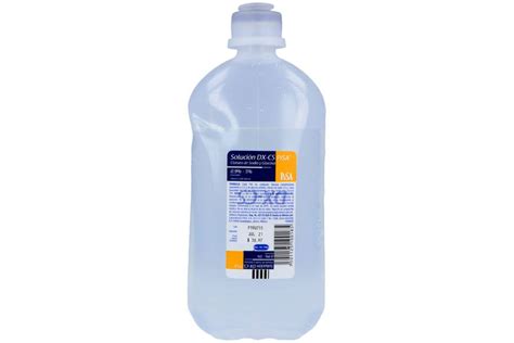 SOLUCION DX CS Pisa Sol Iny 0 9 5 Frasco 500 ML DF Glucosa 50