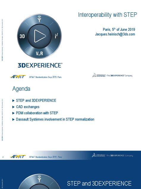 Interoperability With Step Cad Functional Capabilities Supported By The