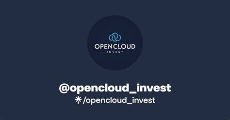Opencloud Invest Instagram TikTok Linktree