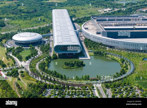 Nanjing China August 1 2023 Aerial Photo Shows The Factory Of