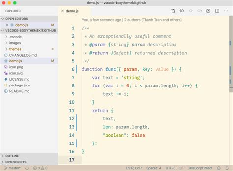 Github Trongthanh Vscode Boxythemekit My Port Of Sublime Boxy Themes