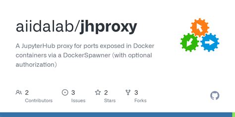 Github Aiidalab Jhproxy A Jupyterhub Proxy For Ports Exposed In Docker Containers Via A