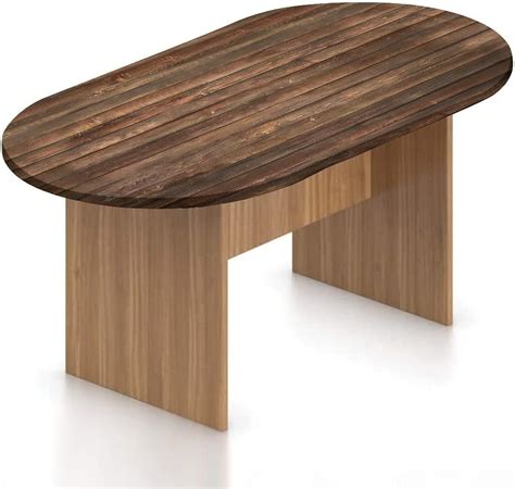 Xisunya Oval Fitted Patio Tablecloth Rustic Elasticized