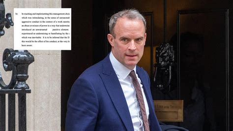Key Findings From The Dominic Raab Bullying Report Lbc