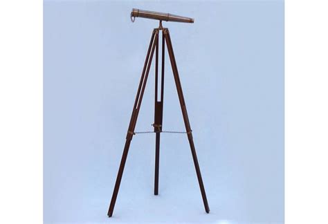 Admirals Antique Brass Binoculars Floor Standing 62