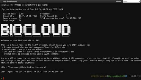 Shell Access Biocloud Hpc User Guide