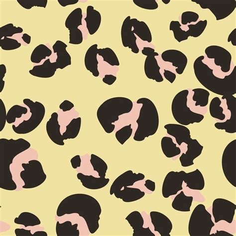 Manchas De Leopardo Diseño De Moda De Patrón Sin Costuras En Vector