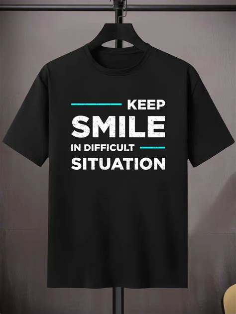 Mens Plus Size Slogan Printed Crew Neck Short Sleeve T Temu Netherlands