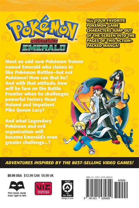 Pokémon Adventures Emerald Vol 26 Book By Hidenori Kusaka