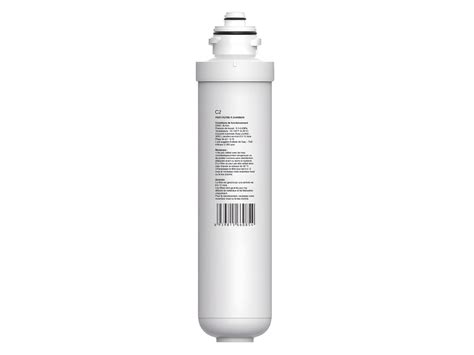 Filtro Post Carbone Attivo Per Distributore D Acqua Su Rete Bianco