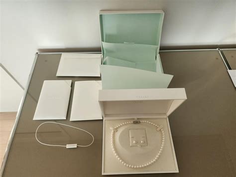 Tasaki 타사키 진주 목걸이 귀걸이 세트 미착용 헬로마켓