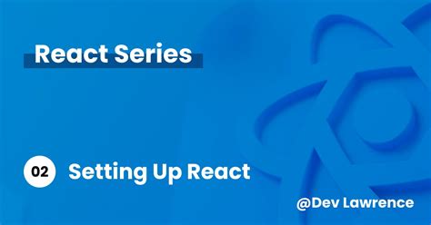 setting up react