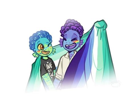 Not My Art Luca Pride Month Pixars Luca Amino