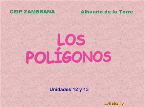 Los Poligonos E Primaria PPT