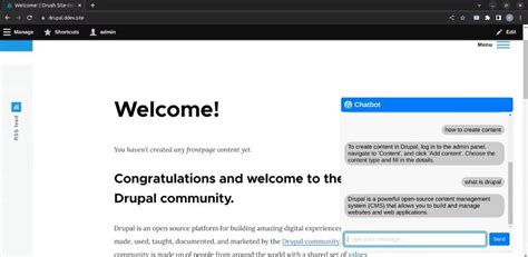 Drupal Chatbot Drupal Org