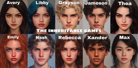 The Inheritance Game The Hawthorne Legacy The Final Gambitfan Art Charactersartbreeder