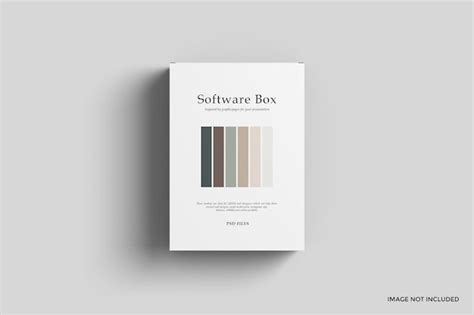Premium Psd Software Box Mockup