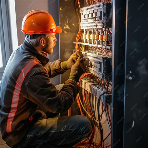 Fused Cable Wiring Premium Ai Generated Image