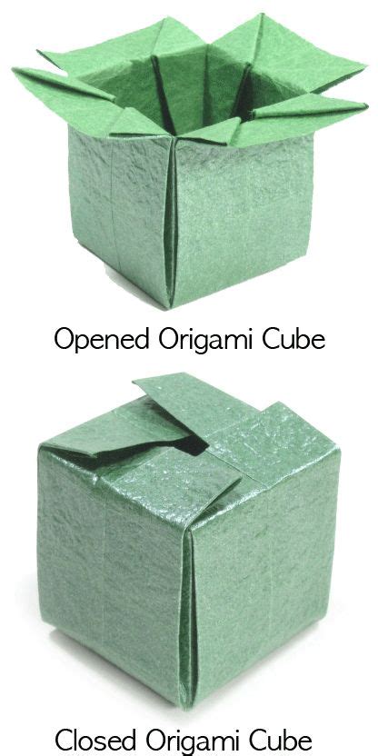 How To Make Origami Cube Origami Cube Origami Box Origami Instructions
