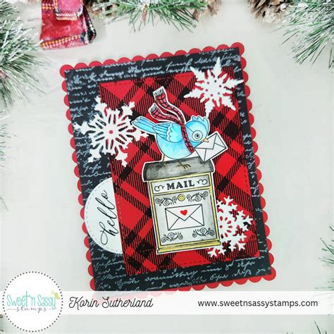 Sweet N Sassy Seasonal Birds Clear Stamps Sns 23 062 Simon Says Stamp