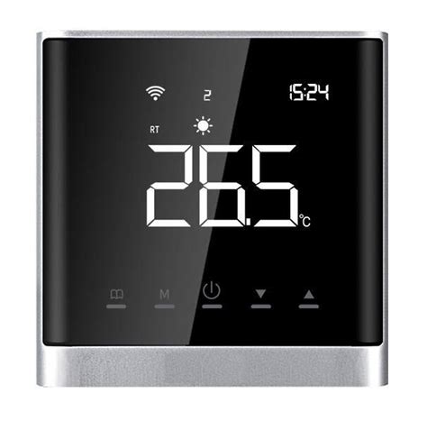 ᐉ Wi-Fi терморегулятор для теплого пола 4HEAT AE-668 Silver (9087675)