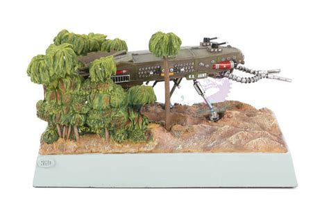 Lot5010 Thunderbirds Robert Harrop Detailed Model Of Tb15 Side