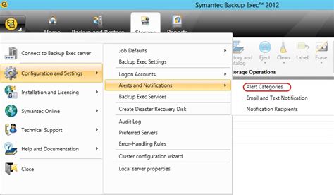 Backup Exec 2012 Storage Error Notification Icewolf Blog