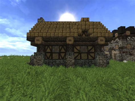 Medieval Cottage Farmhouse Minecraft Map
