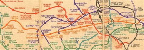 Map Of London S Underground Railways 1931 By Stingemore Frederick