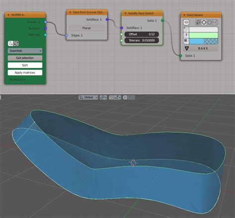Solidify Face Solid Sverchok Documentation